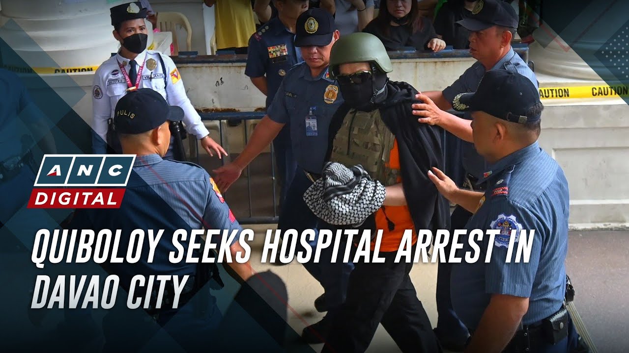 Quiboloy seeks hospital arrest in Davao City | ANC - YouTube