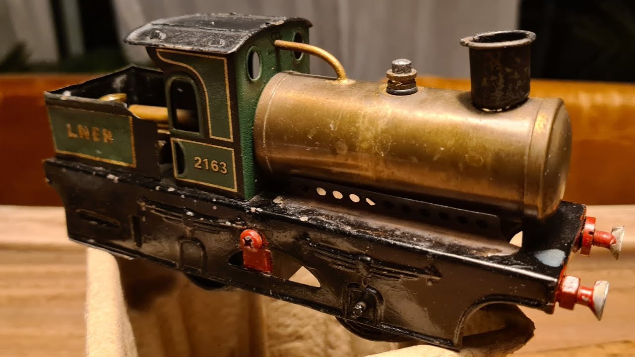 Reviving an O-gauge Bing Steam Locomotive - YouTube