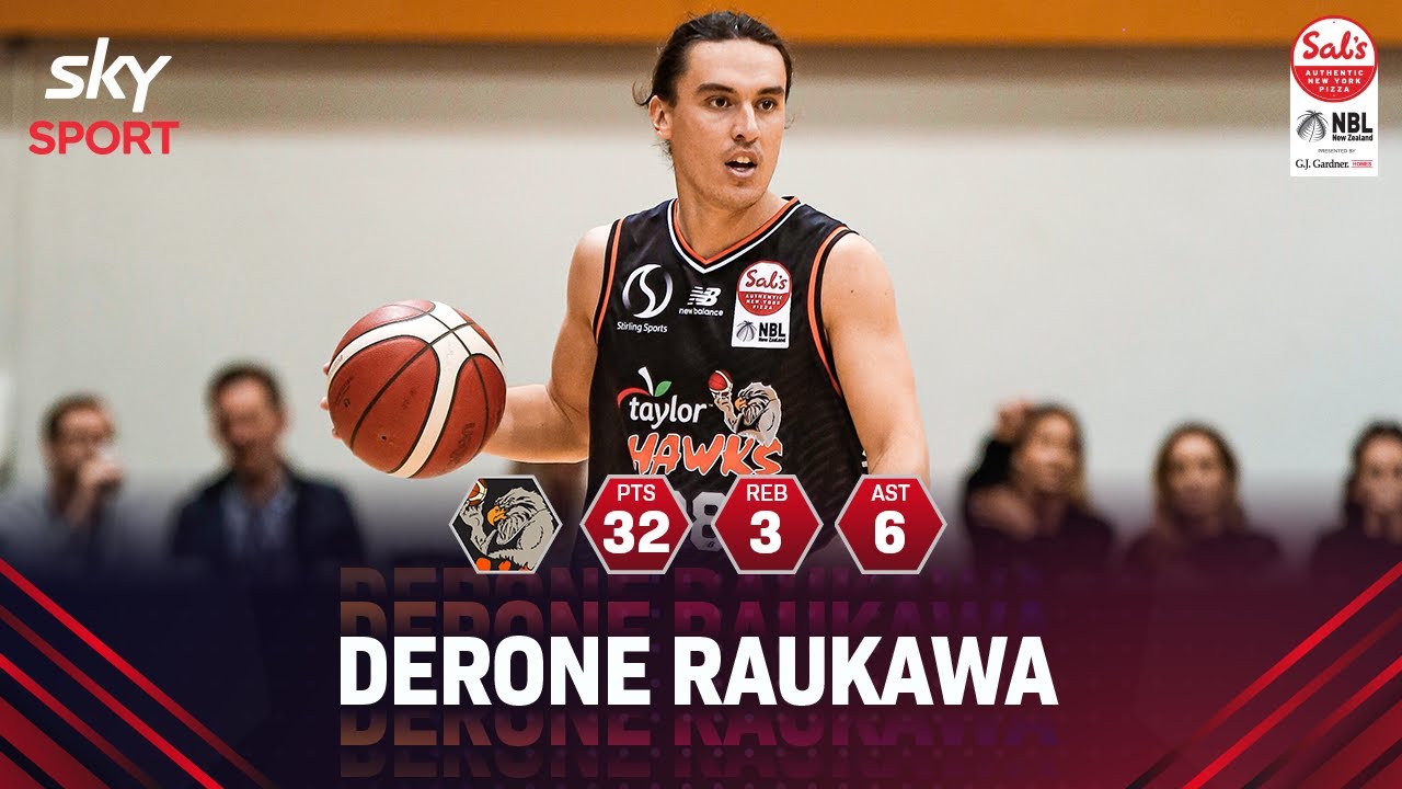 Derone Raukawa 32 PTS, 6 AST vs. Canterbury Rams - YouTube