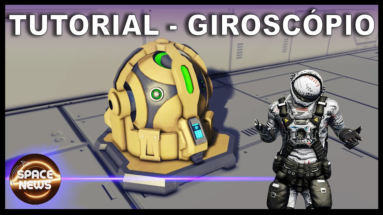 Como funciona o GIROSCÓPIO em Space Engineers - TUTORIAL - YouTube