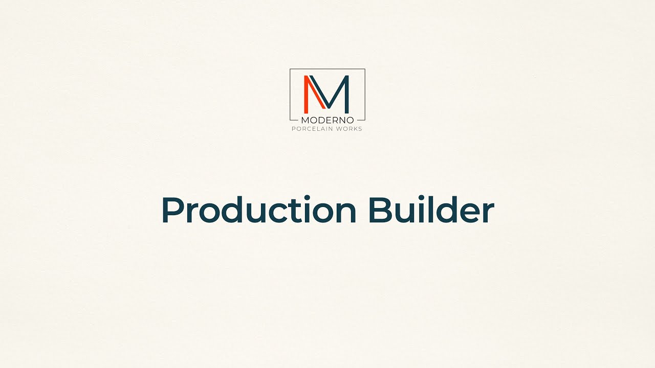 Production Builder - YouTube