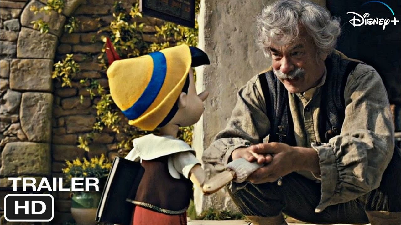 PINOCCHIO "Pinocchio Starts Telling Lies Scene" (New, 2022) Tom Hanks ...