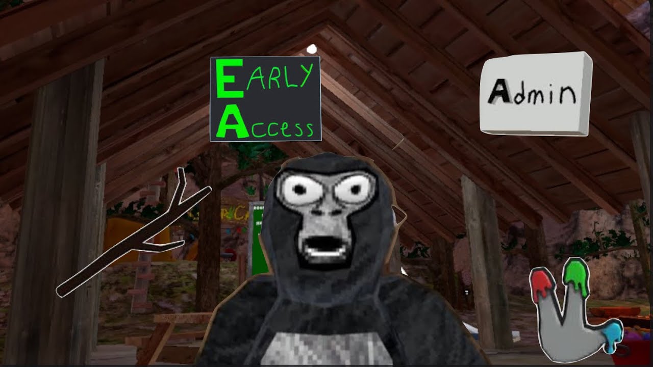 This awesome fan game with lots of cool stuff #gtag #gorillatag #vr ...