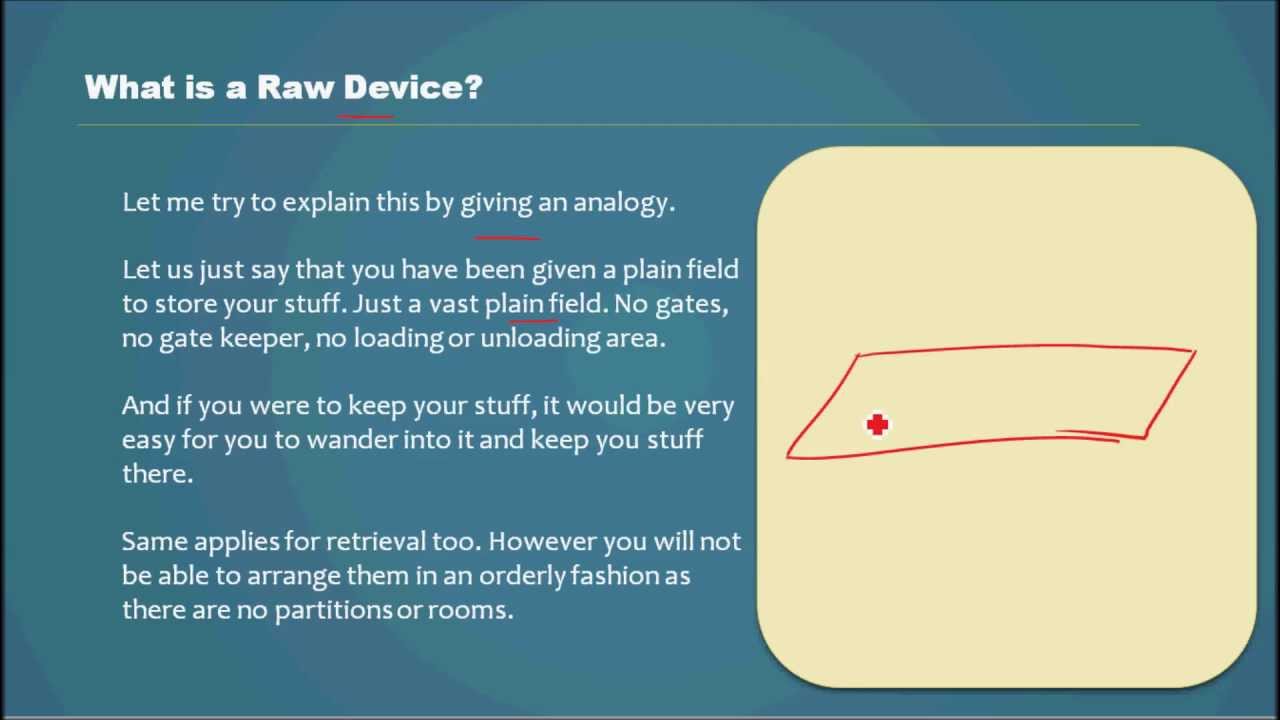 What is a Raw Device? - Database Tutorial 27 - YouTube