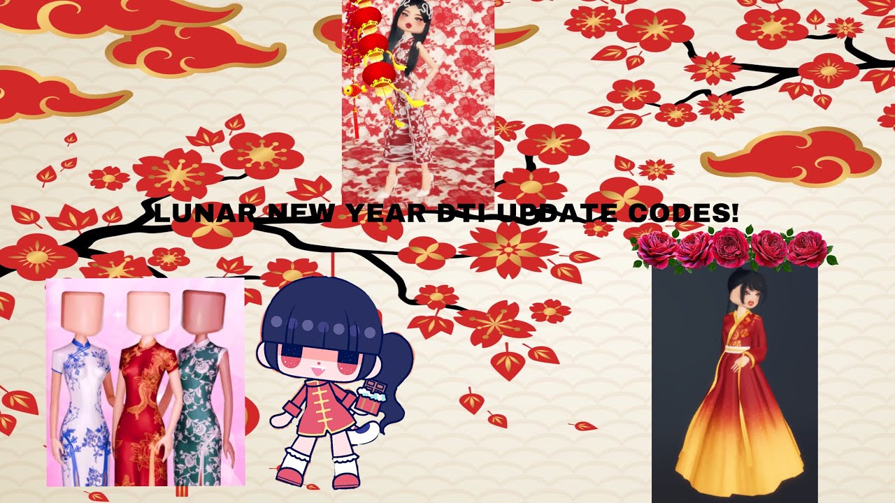 LUNAR NEW YEAR DTI ROBLOX UPDATE CODES! - YouTube