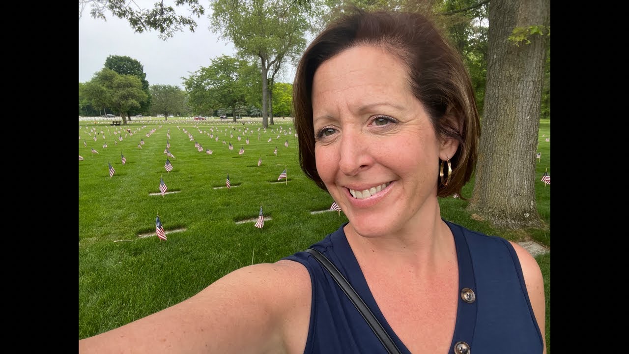 Kari the Mortician live at the Fort Custer National Cemetery Memorial ...