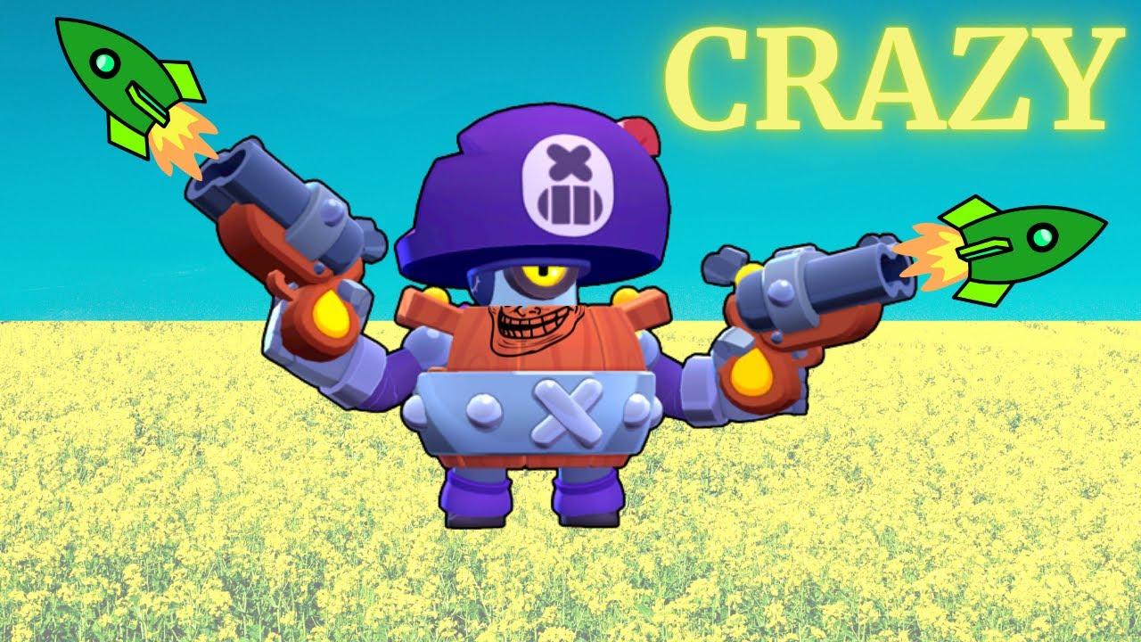 fail and win Darryl crazy brawl stars Full HD 1080p - YouTube