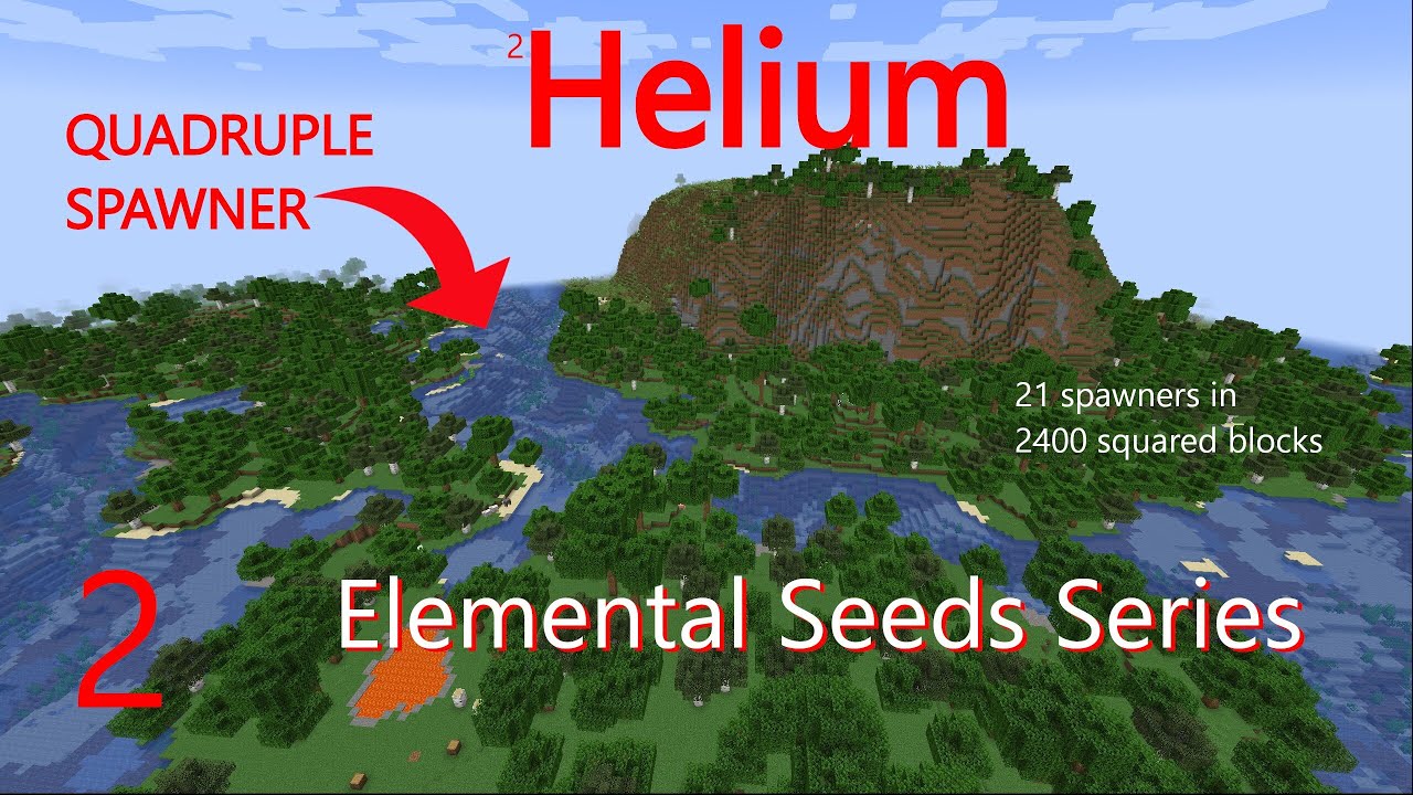 The Helium Seed QUADRUPLE SPAWNER! Minecraft 1.19.2 - YouTube
