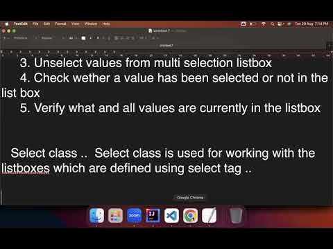 Select class in Selenium explained in detail - Part1 - YouTube