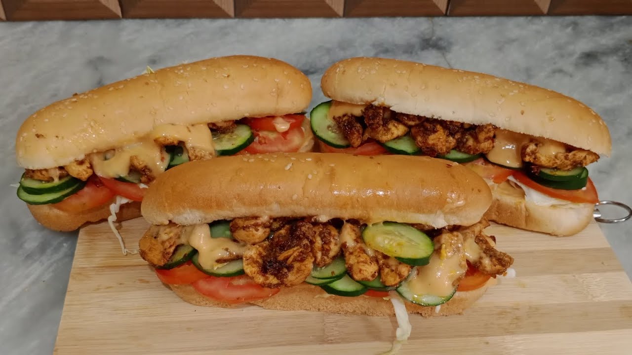 Subway Sandwich Recipe 🥪 | Delicious and Easy Recipe 😋 - YouTube