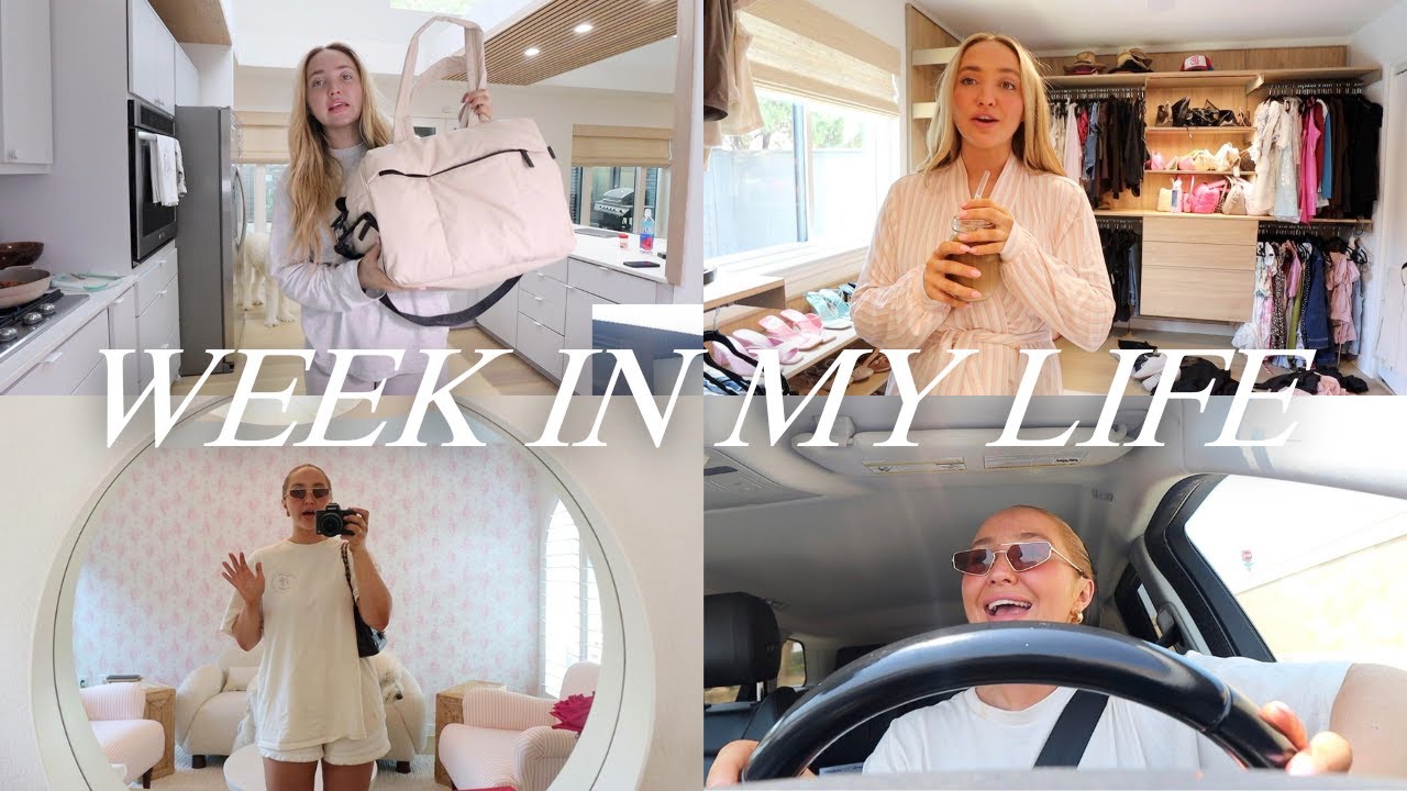 WEEK IN MY LIFE: prepping for vacation, travel morning routine & pack ...