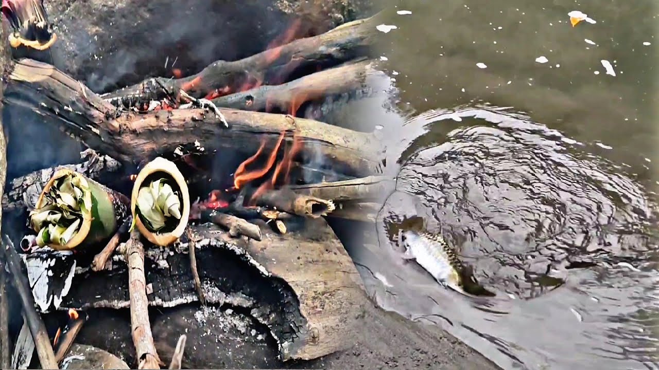 Traditional fish🐟🐟 cooking on river side |#vlog#bestfishing #viral # ...