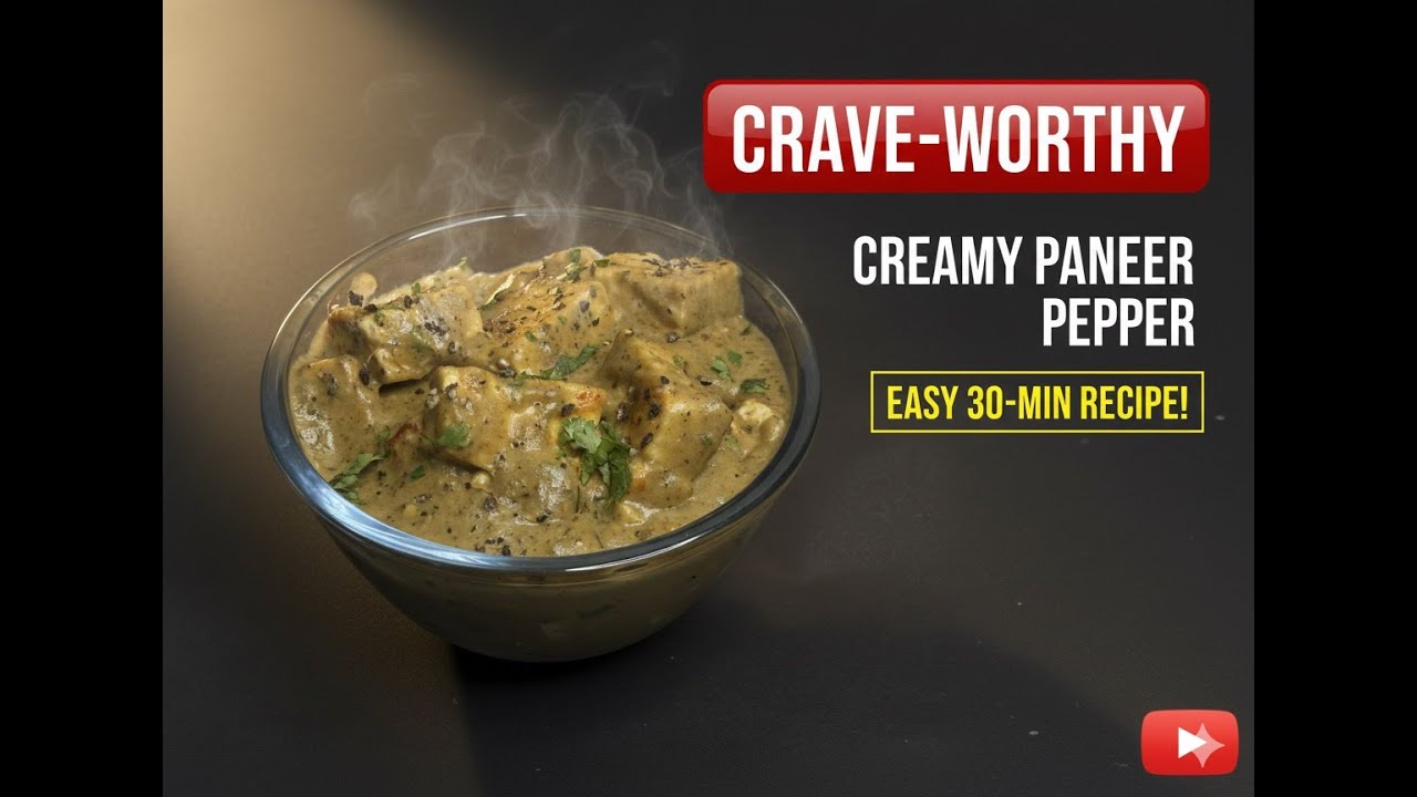Creamy Paper Paneer Recipe | Easy 30 - min Recipe | रेस्टोरेंट जैसा ...