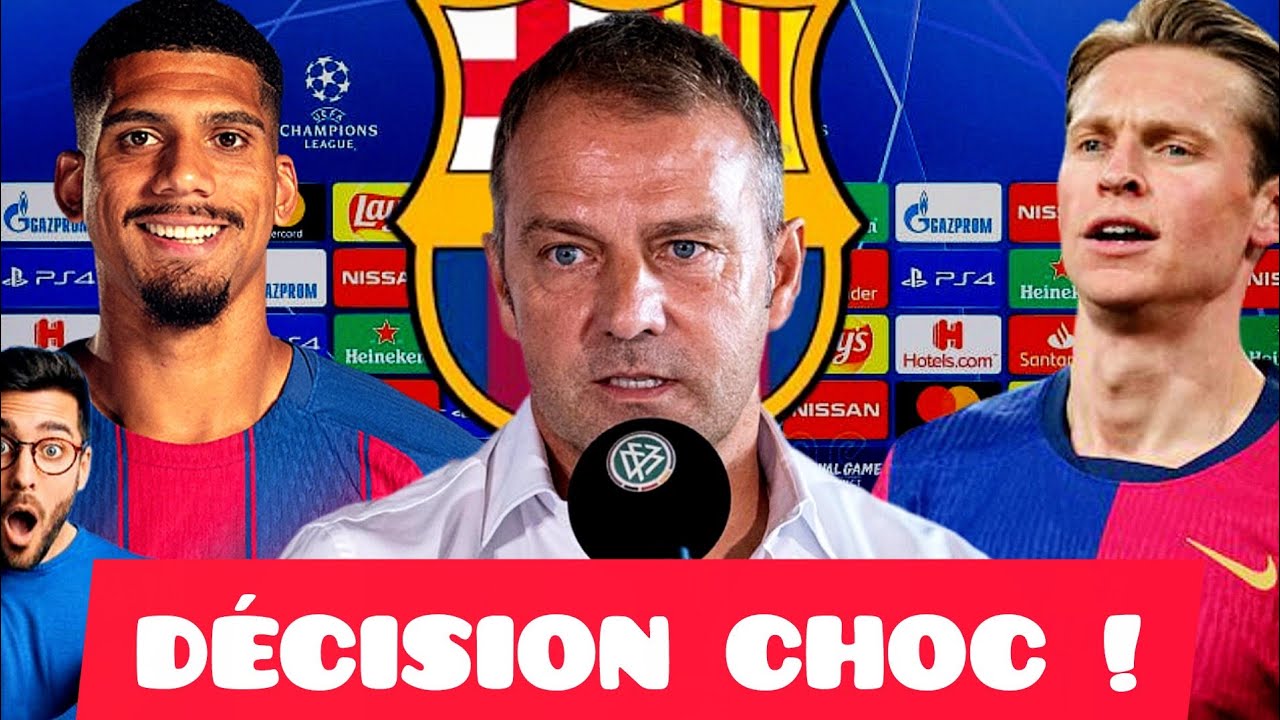 😱 FLICK VIENT DE PRENDRE 3 DÉCISIONS FOLLES ! (De Jong, une Pépite ...