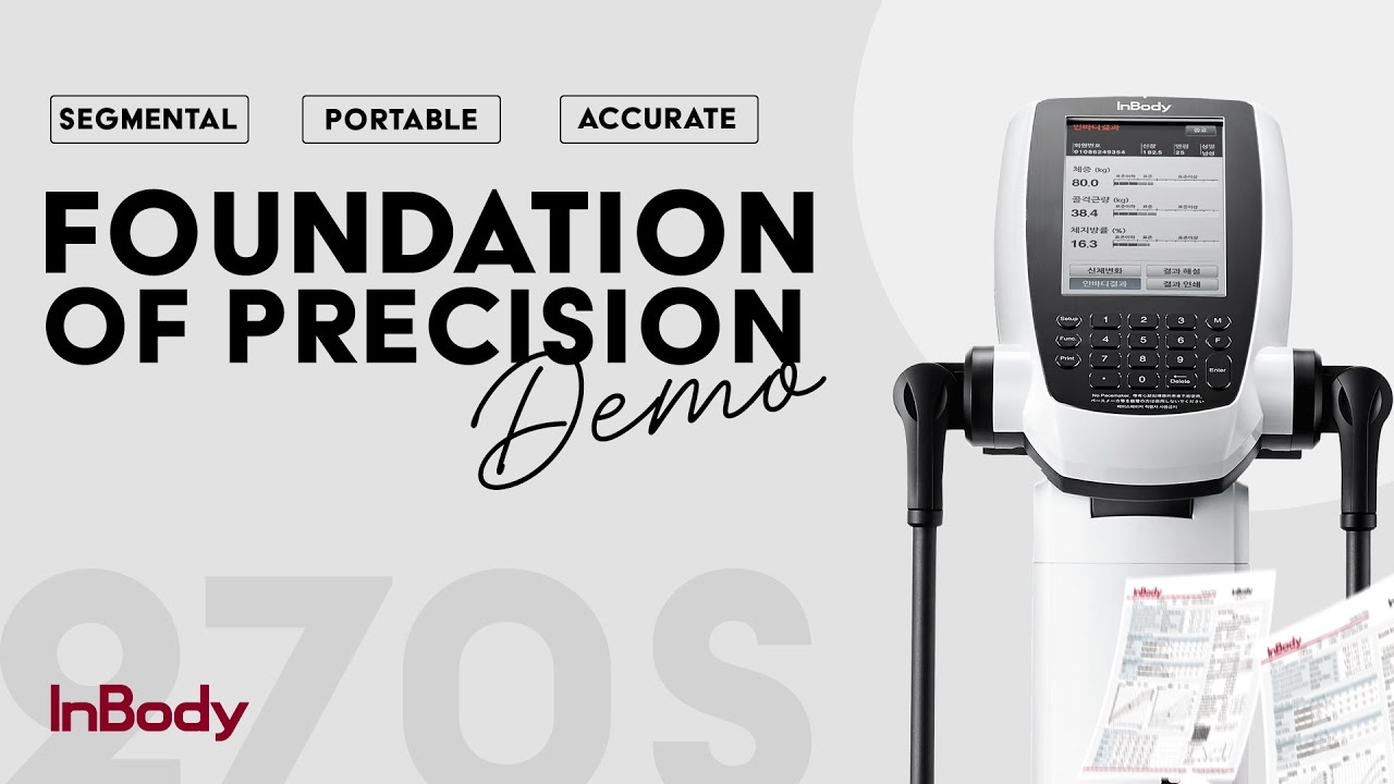 InBody 270S: Portable & Accurate Body Composition Analyzer - YouTube
