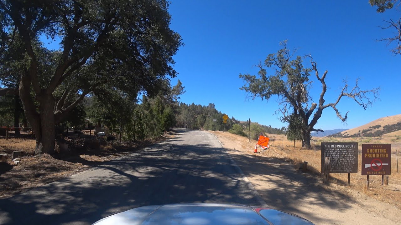 American Scenic Drive-Old Ridge Route (Quail Lake to Castaic CA) - YouTube