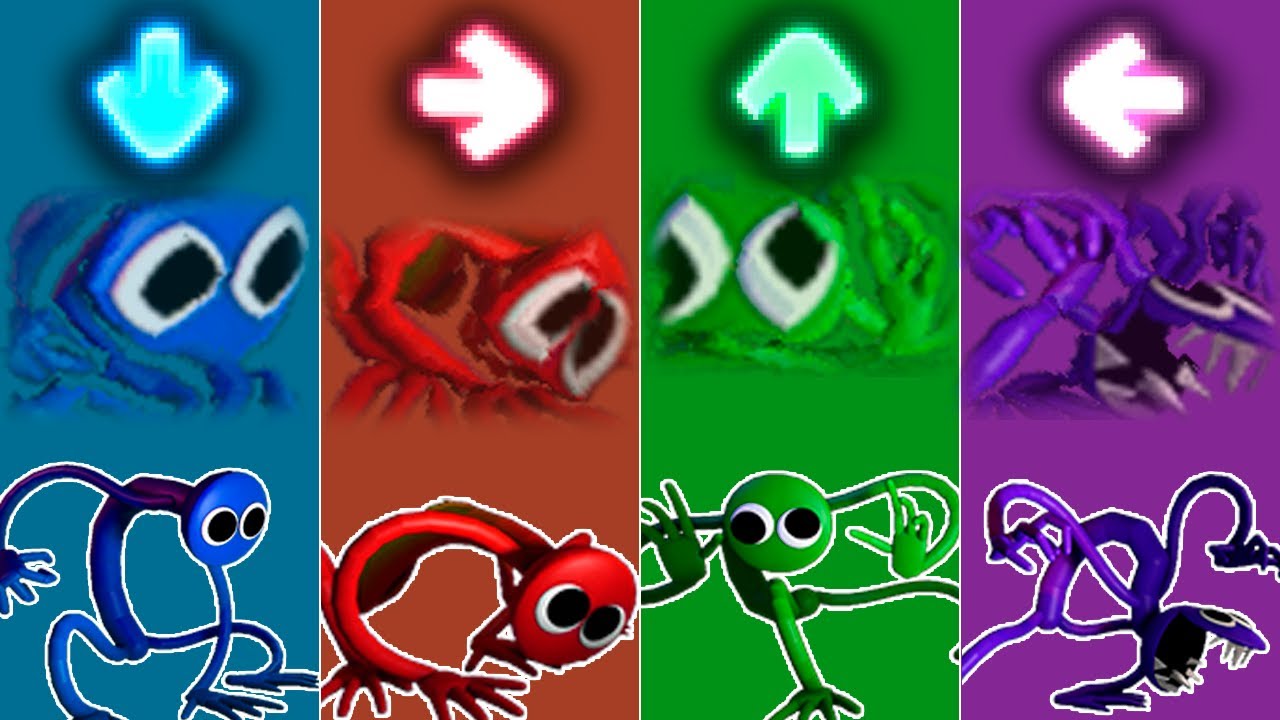 FNF Character Test MOOD | Gameplay VS Playground | FNF x Rainbow ...