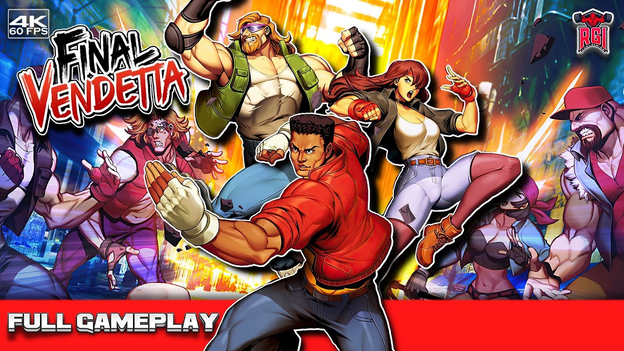 Final Vendetta Full Gameplay {PC)(2022) Full Gameplay in 4K / 60FPS # ...