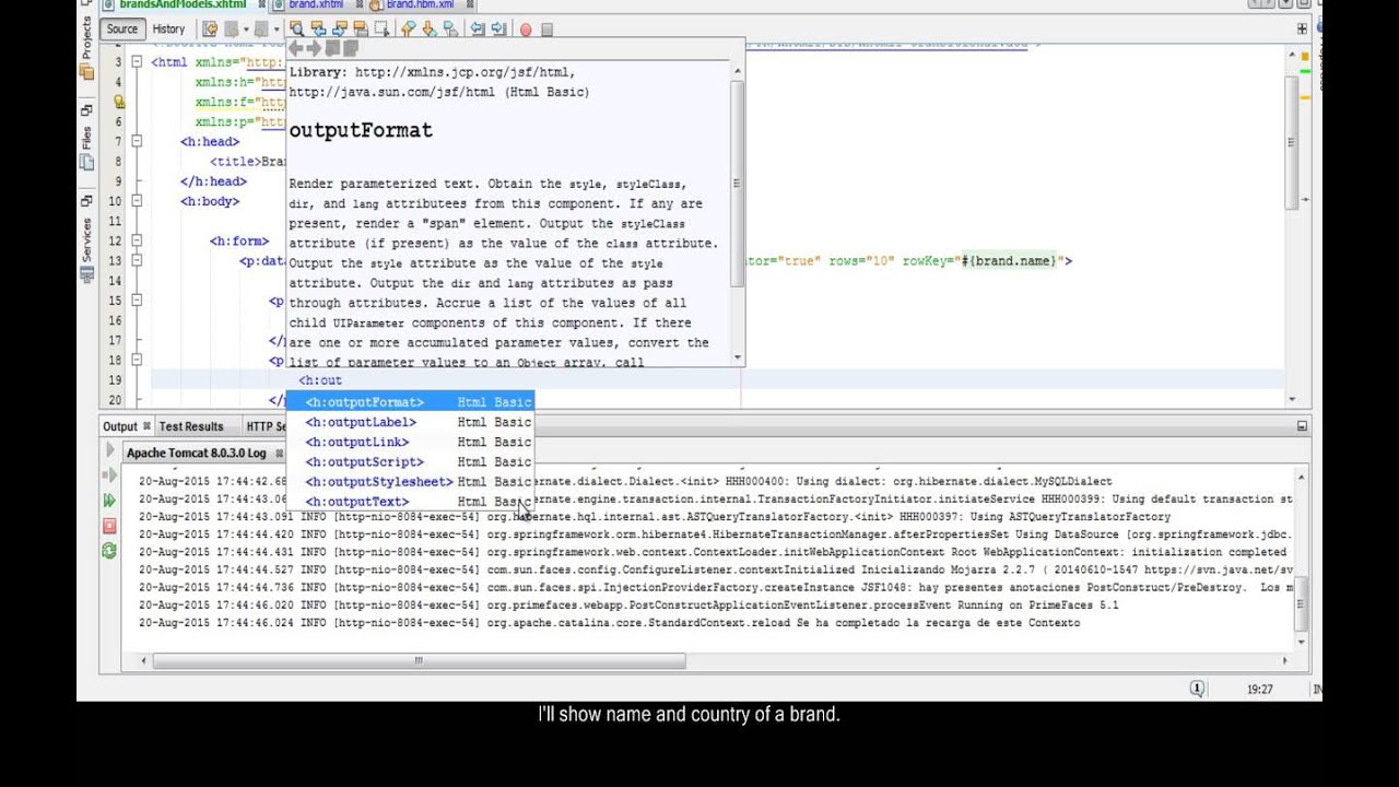 Primefaces Datatable With Multivaluable Rows Using Ui Repeat Youtube