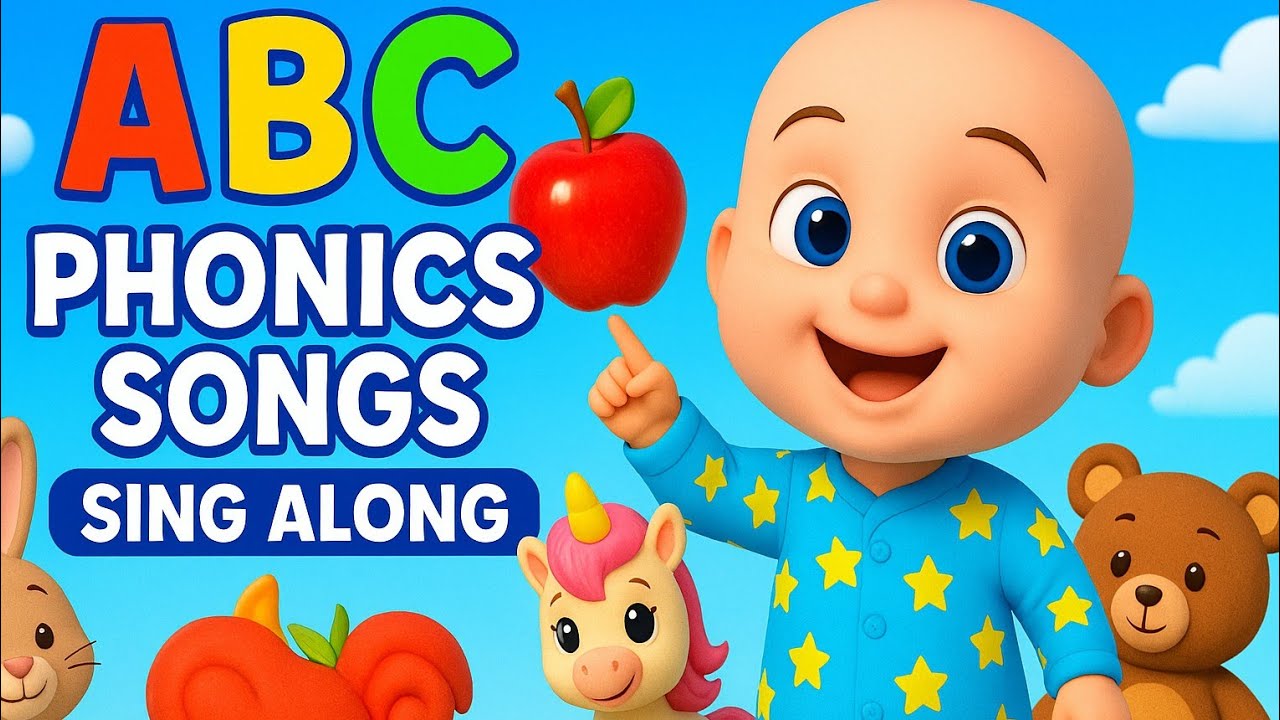 ABC Phonics Songs Sing Along | A for Apple And More | Learning Baby ...