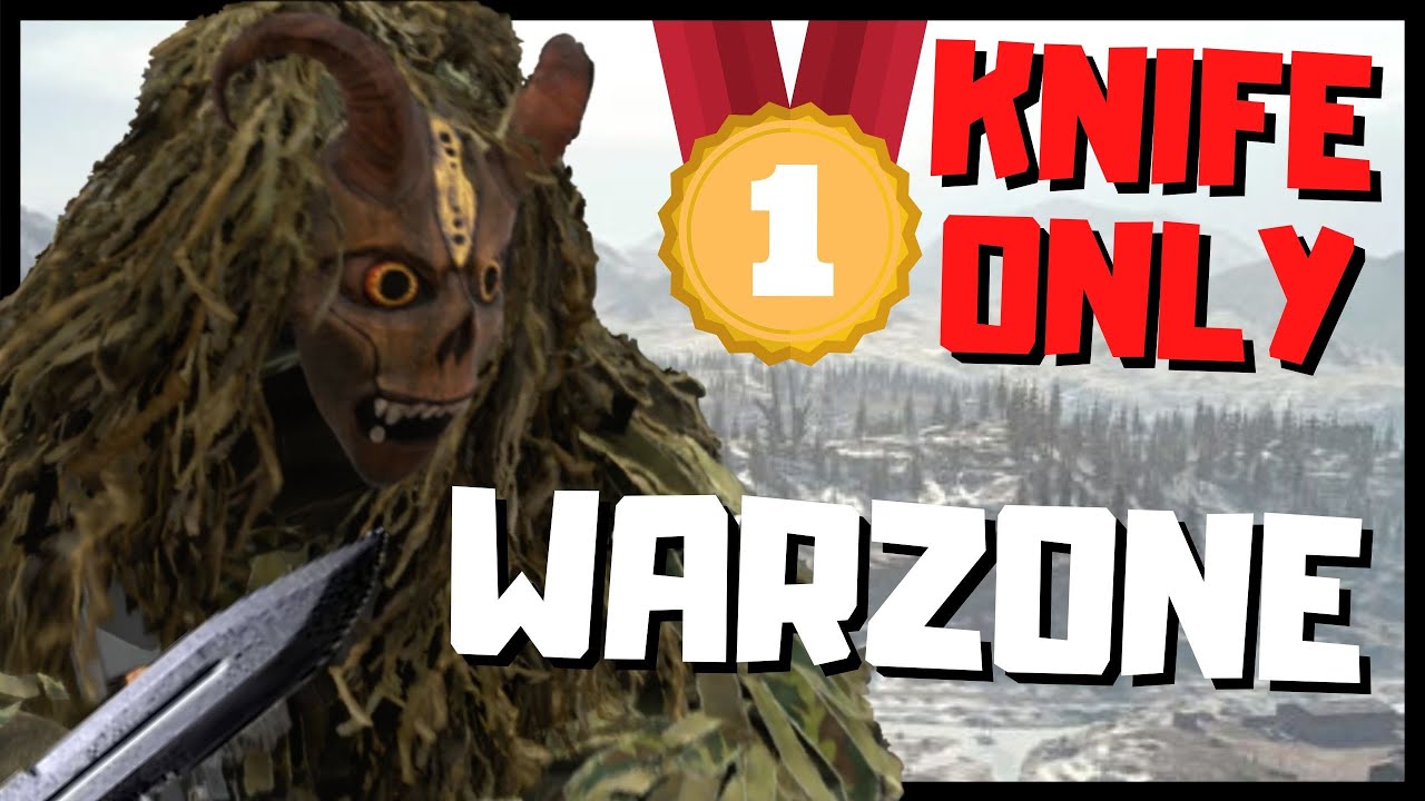 MY FIRST WARZONE WIN | 🔪 Knife Only (Call of Duty Warzone) - YouTube