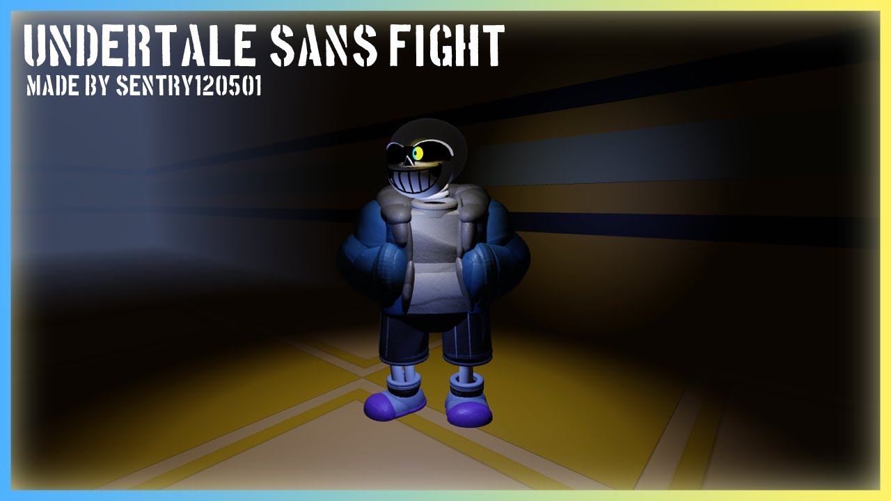Undertale Sans Fight [Obby Creator] - YouTube