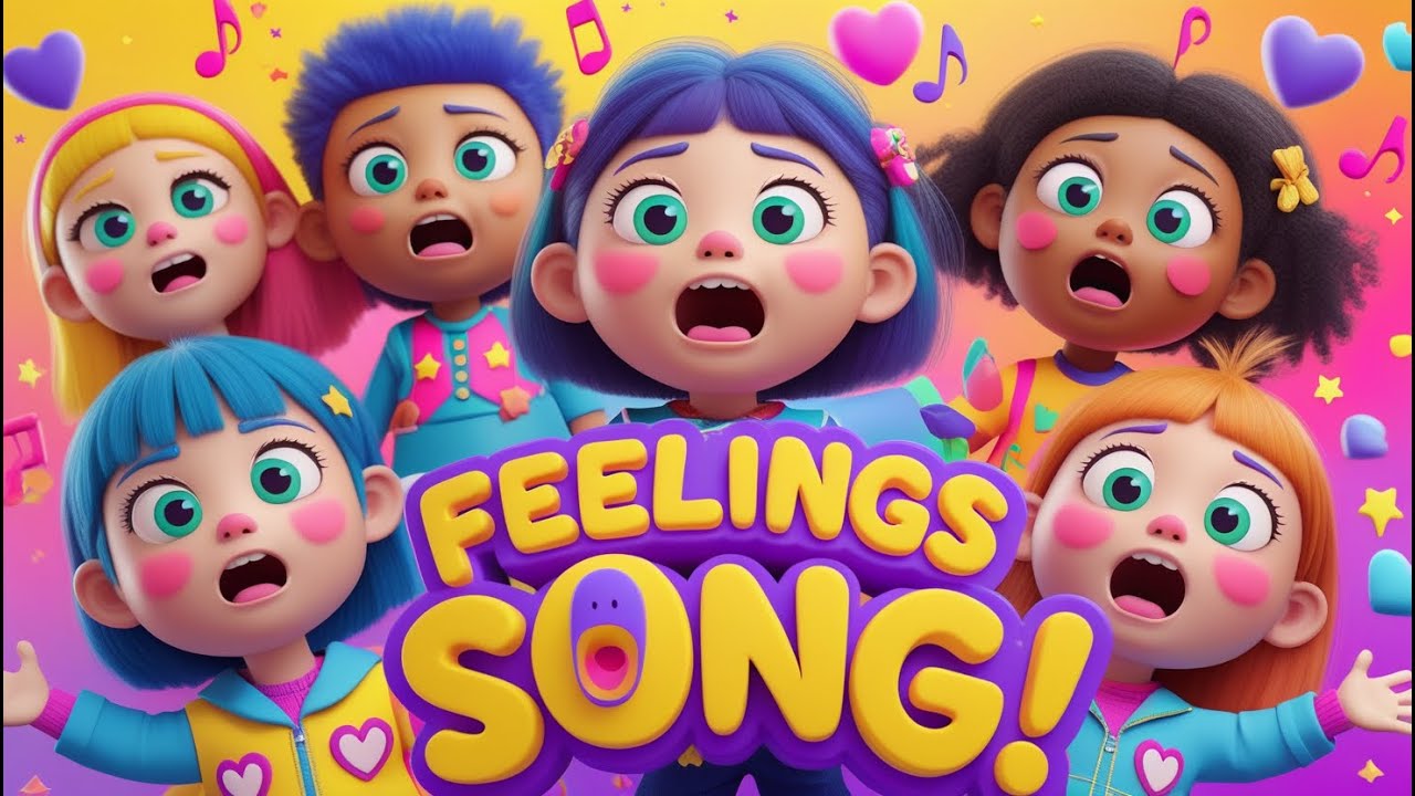 Feelings Song for Kids – Learn Emotions with Fun! - YouTube