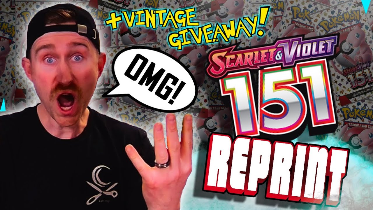 151 REPRINT & NEW Collection Box! 151 Opening and VINTAGE GIVEAWAY ...