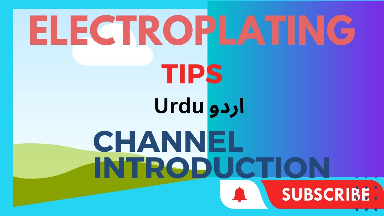 Channel introduction @electroplating21 - YouTube