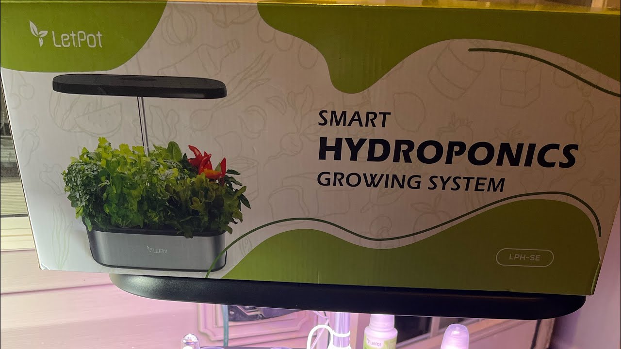 Let’s grow inside and out! #Letpot #hydroponics #foodbyfaith #vlog ...