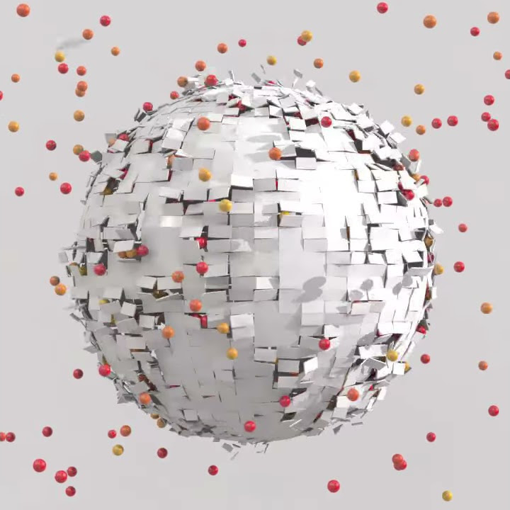 Maya Simulation Ncloth and Particle collision - YouTube