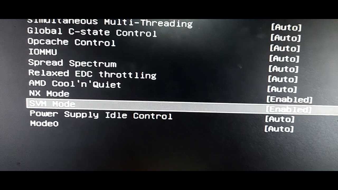 เปิดSVM[MSI] Secure Virtual Machine modeหรือIntel VT mode Msi B450 ...