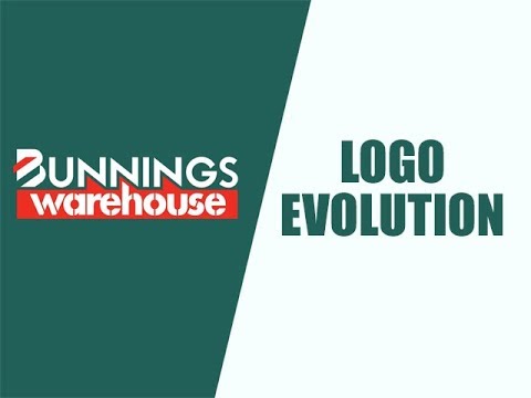 Evolution of Bunnings Logo & Slogan (1952-Present) - YouTube
