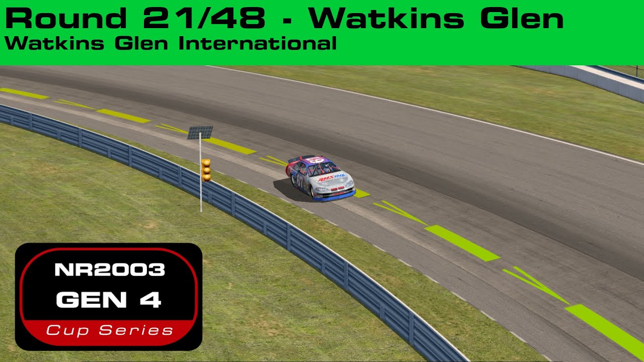 NR2003 GEN 4 CUP SERIES - Round 21: Watkins Glen International - YouTube