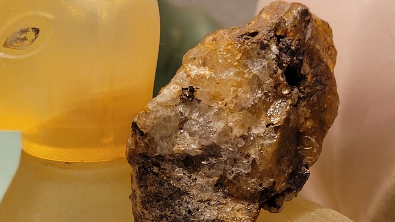 Awesome Face with Metallic Chunks - YouTube