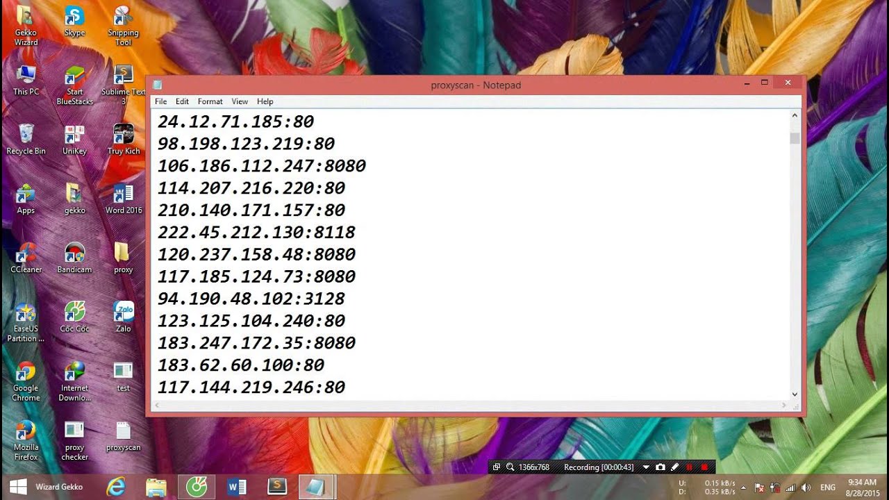 Proxy scanner - YouTube