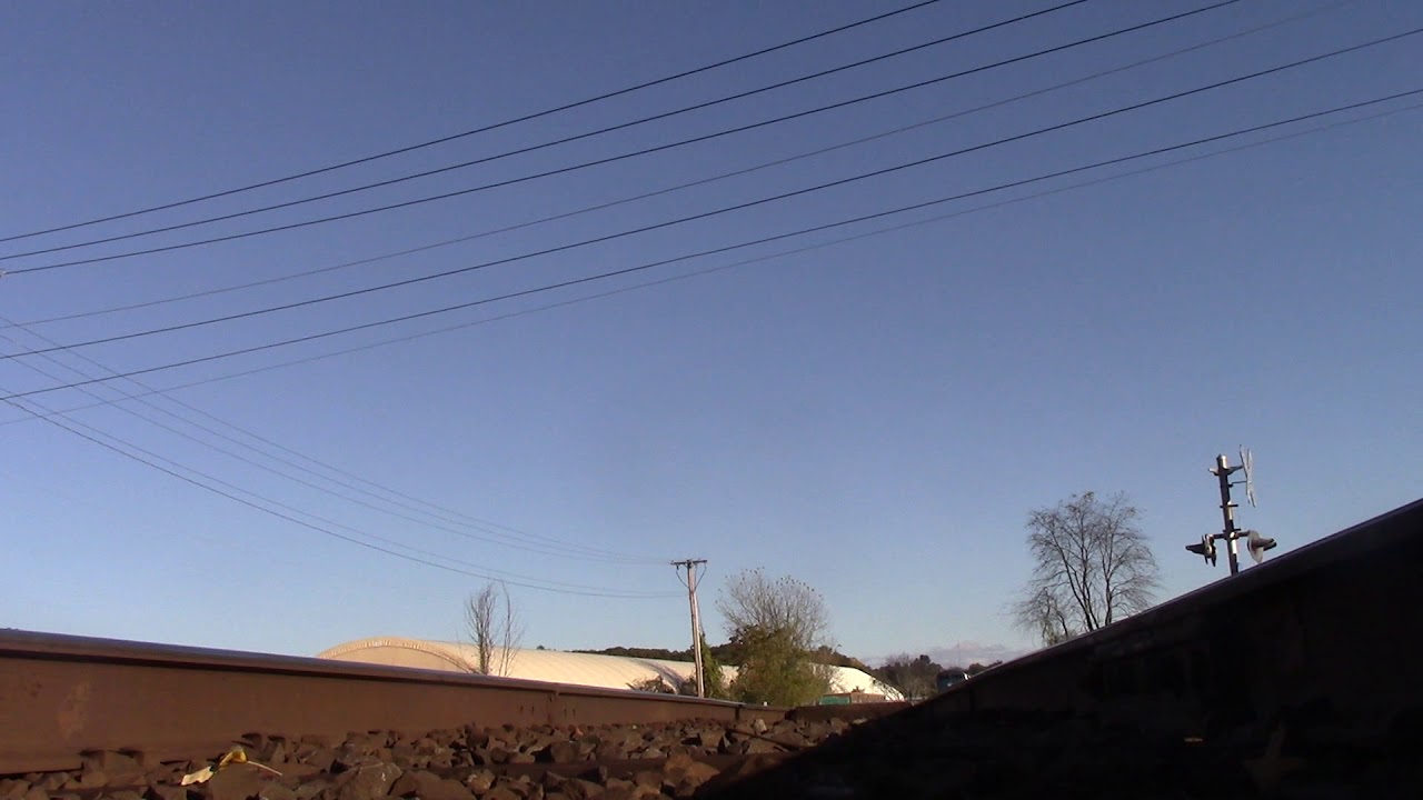 Amtrak 449 runs over camera. MUST SEE!!! - YouTube