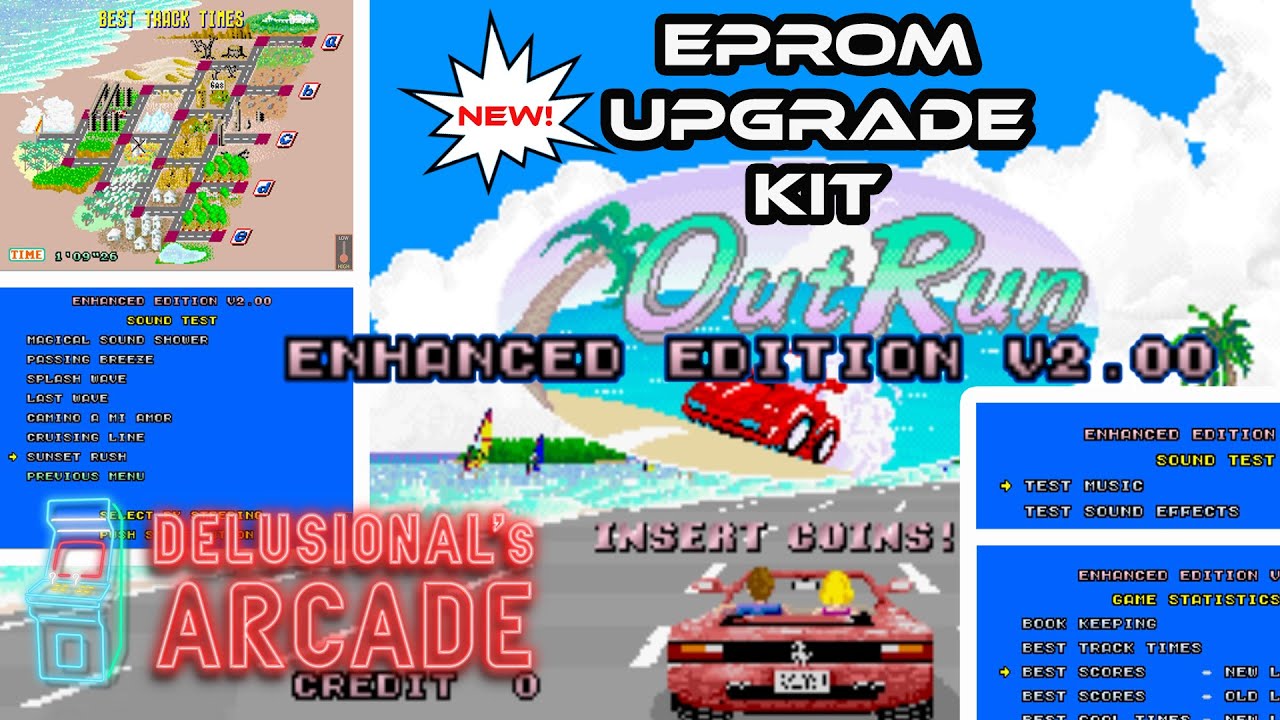 All New Outrun Enhanced Edition V.2.00 Rom upgrade [Beta] - YouTube