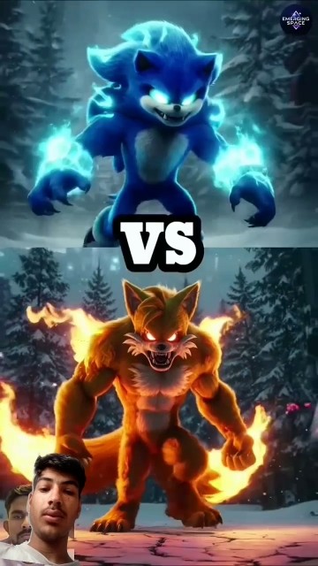 #sonicMonster Beast Sonic the Hedgehog vs Monster Beast Shadow the ...