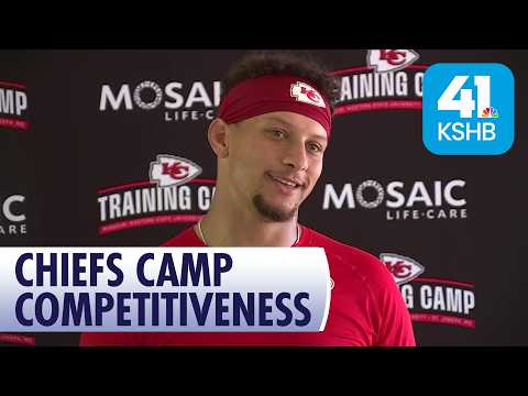 Chiefs QB Patrick Mahomes Prepares for Season at Training Camp