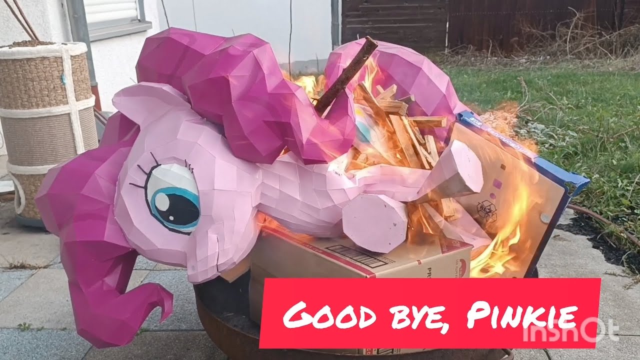 Good bye Pinkie Pie. Art is fleeting, I guess 😔 - YouTube
