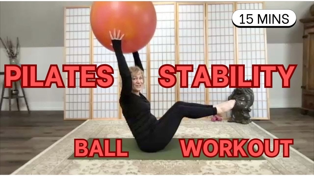 Pilates, Meet Stability: The Ultimate Abs Ball Workout | Beginners ...