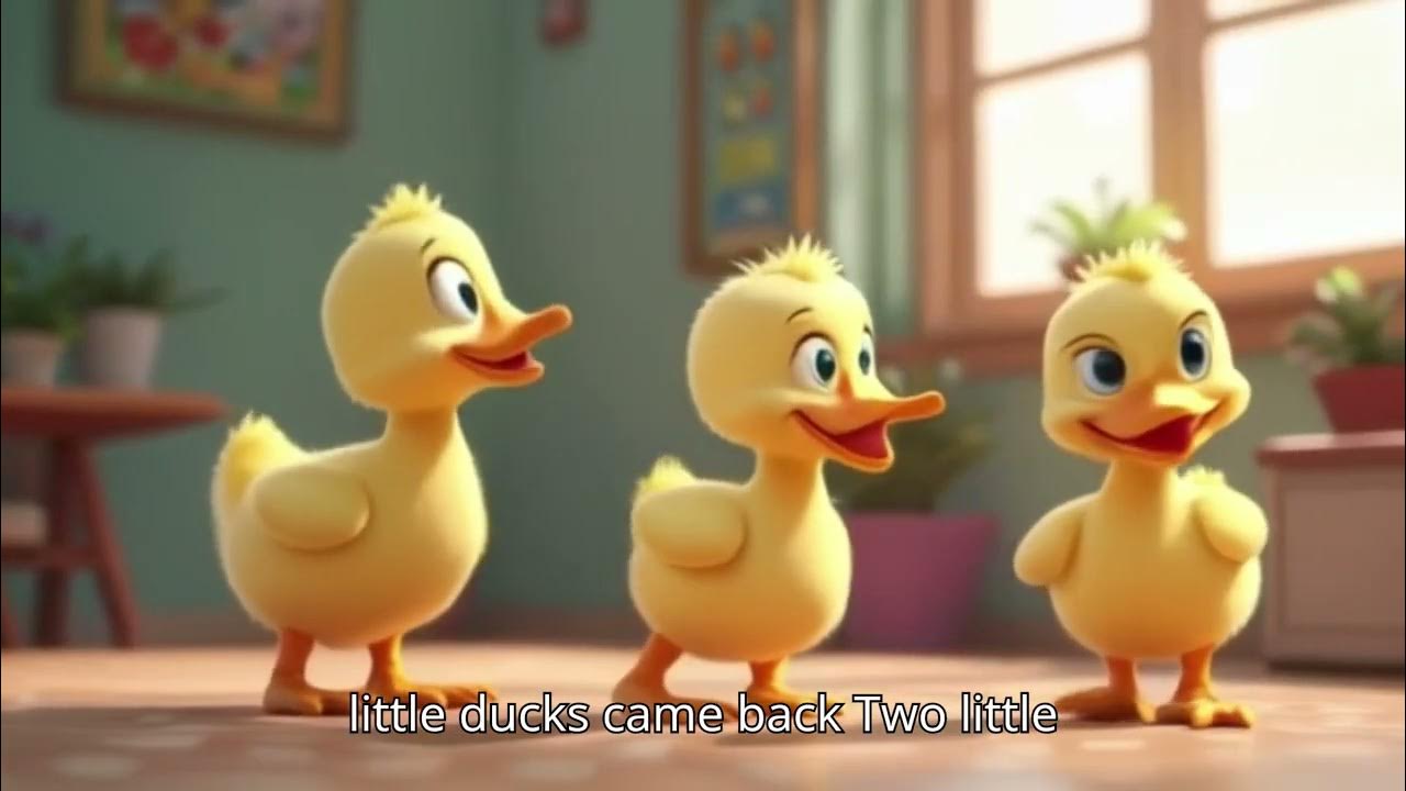 🦆 Five Little Ducks Went Out One Day 🎶 | Fun Counting Song for Kids! 🌈 ...
