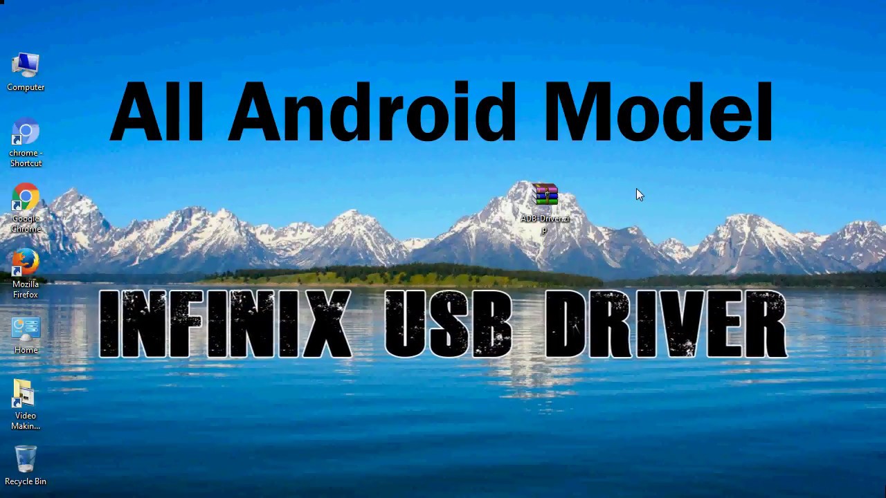 How to Install Infinix USB Driver for Windows | ADB and FastBoot - YouTube