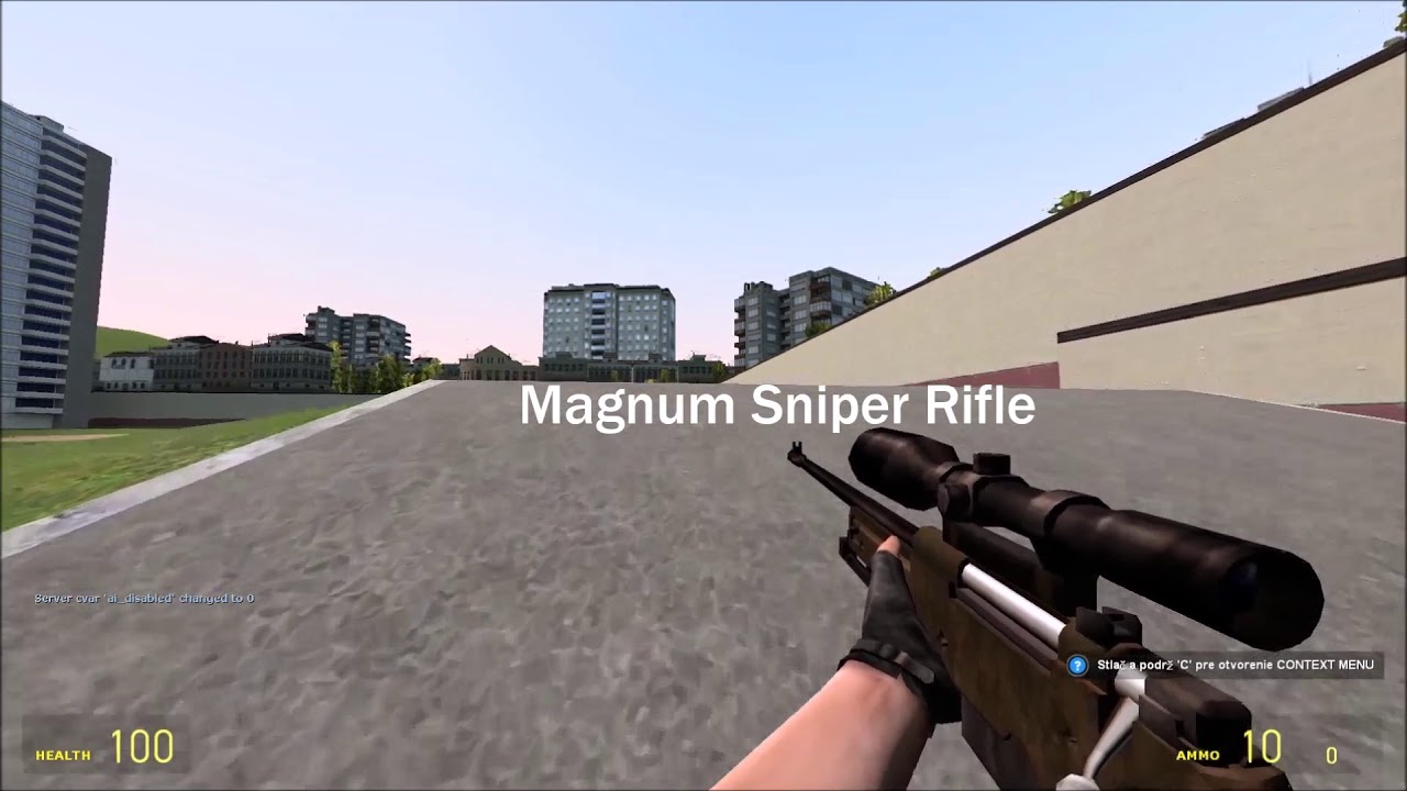 Gmod: Counter Strike Condition Zero Sniper rifles + Shotguns - YouTube