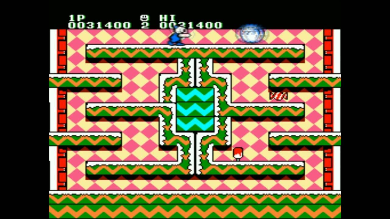 Family Game (Nes) - Snow Bros - YouTube