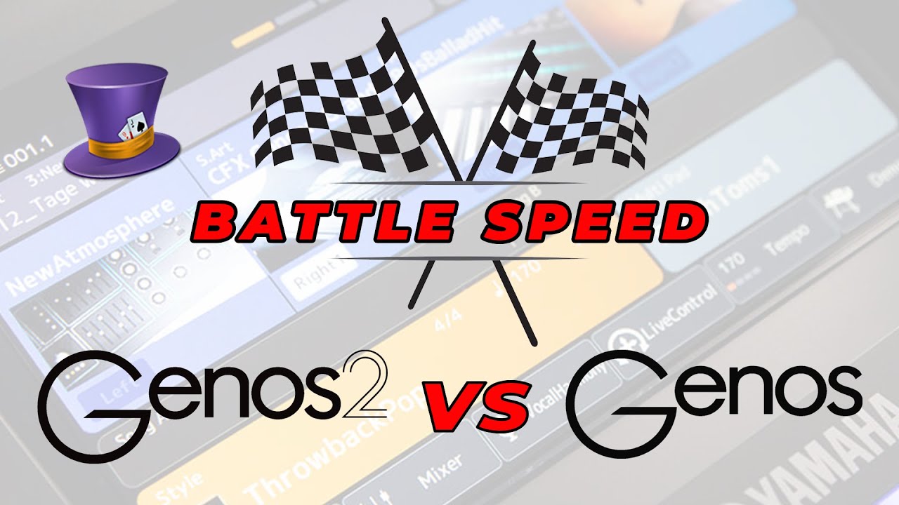 Genos vs Genos2, comparing the speed of booting and installing the Pack ...