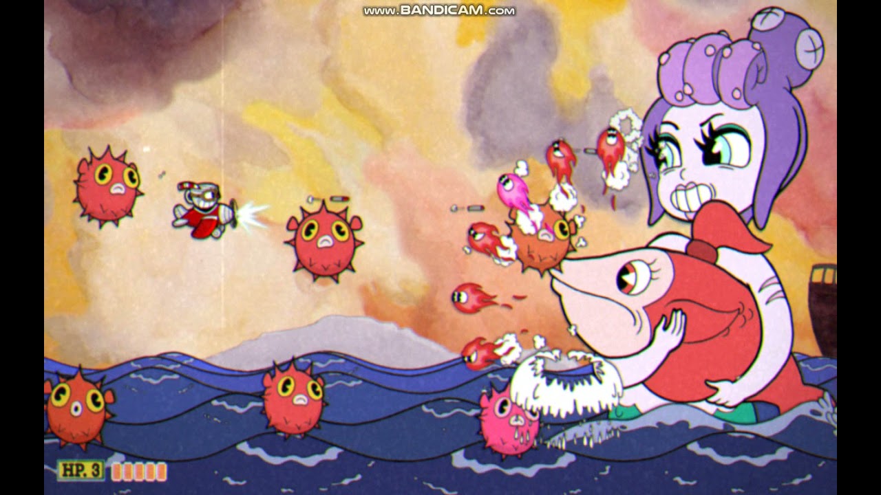 Cuphead Cala Maria Boss - YouTube