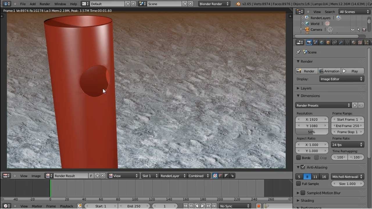 120- Blender -- Modificador ShrinkWrap - YouTube