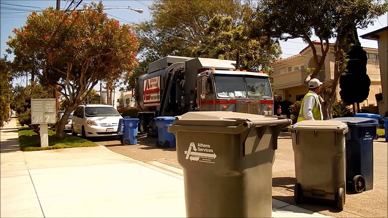 Athens Services- Recycling - YouTube
